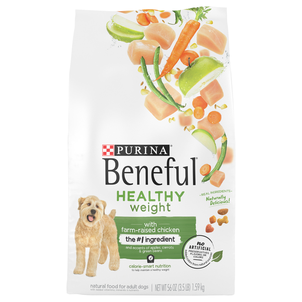 Save on Purina Beneful Healthy Weight Farm-Raised Chicken Adult Dry Dog ...