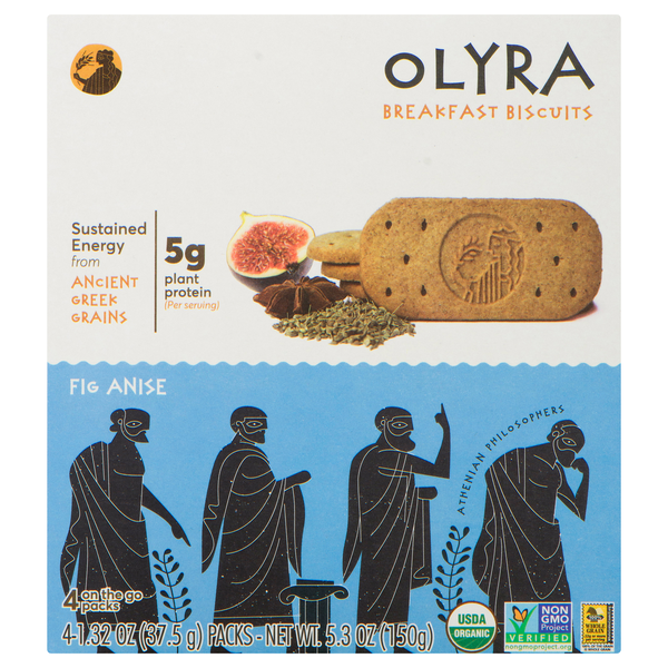 Save on Olyra Organic Fig Anise Breakfast Biscuits - 4 ct Order Online ...