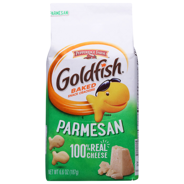Save on Pepperidge Farm Goldfish Parmesan Cheese Crackers Order Online ...