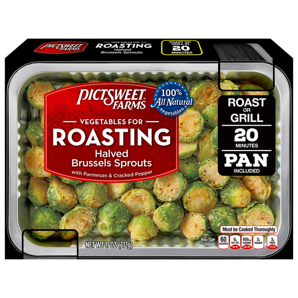 Save on Pictsweet Farms Halved Brussels Sprouts with Parmesan & Cracked ...
