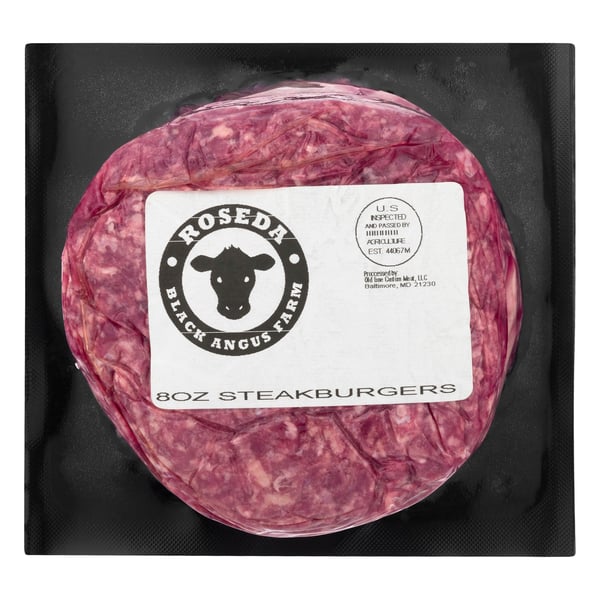Save On Roseda Farm Dry Aged Black Angus Beef Steakburgers Local Natural 8 Oz Order Online