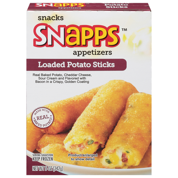 Save on Snapps Loaded Potato Sticks Snacks Frozen Order Online Delivery ...