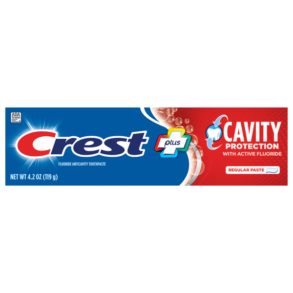 Save on Crest Fluoride Anticavity Protection Regular Toothpaste Order ...