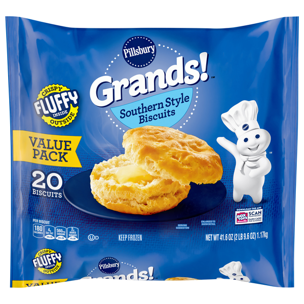 Save on Pillsbury Grands! Southern Style Biscuits Value Pack - 20 ct ...