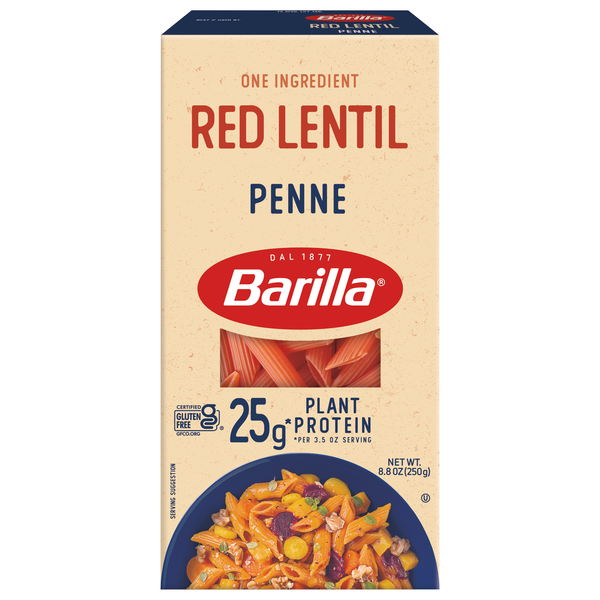 Save on Barilla Plant Protein Gluten Free Vegan Red Lentil Penne Pasta ...