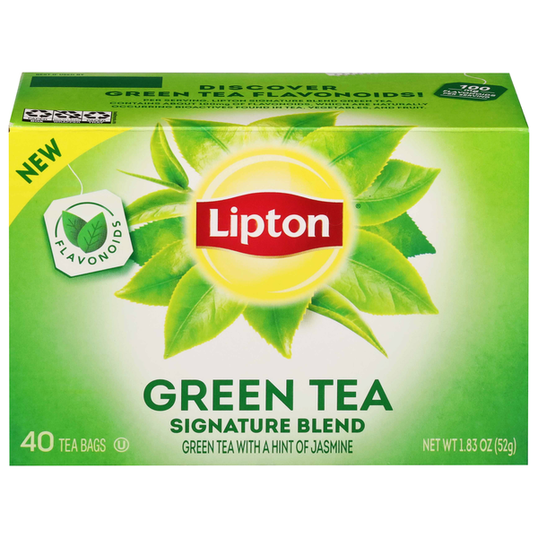 Save on Lipton Signature Blend Green Tea Bags Order Online Delivery ...