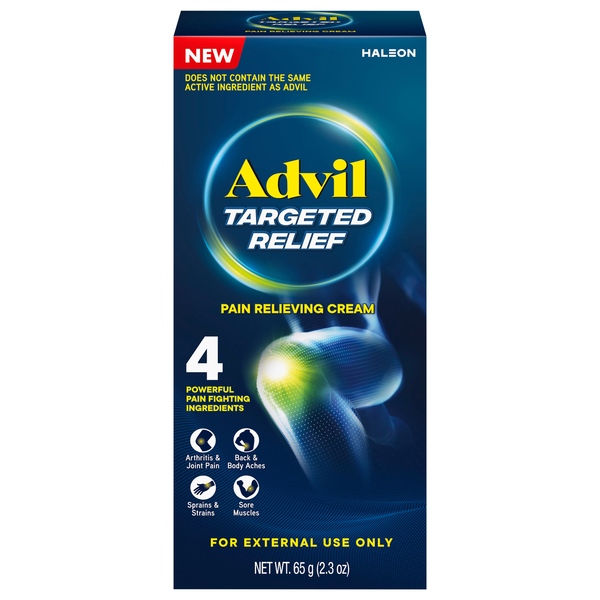 Save on Advil Targeted Relief Pain Relieving Cream Order Online ...