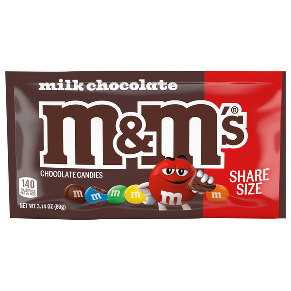 Save on M&M's Milk Chocolate Candy Sharing Size Order Online Delivery ...