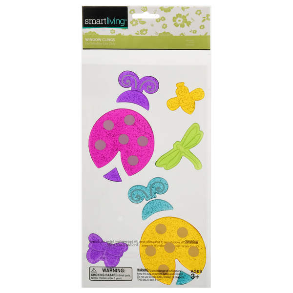 Save on Smart Living Spring Window Clings Lady Bug Ages 3+ Order Online ...