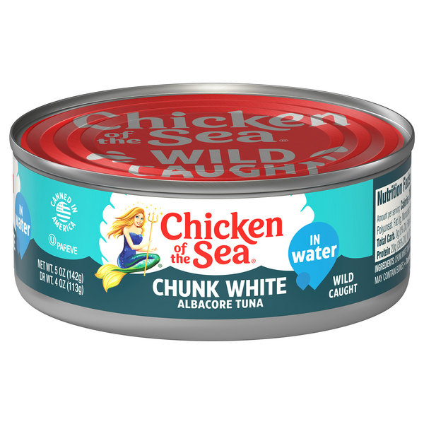Save on Chicken of the Sea Wild Caught Chunk White Albacore Tuna in ...