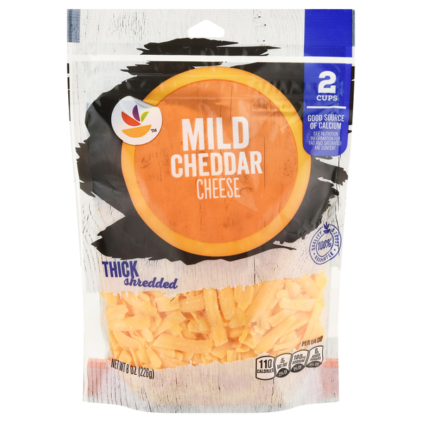 Save on Giant Thick Shredded Mild Cheddar Cheese Order Online Delivery ...
