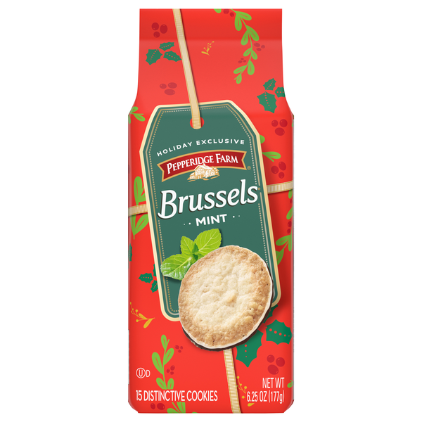 Save on Pepperidge Farm Distinctive Cookies Brussels Mint Order Online ...