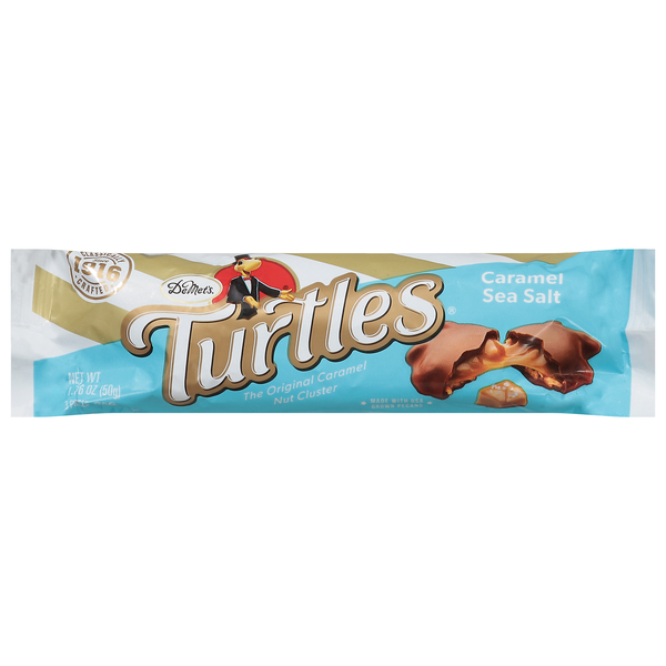 Save on DeMet's Turtles Caramel Sea Salt Nut Cluster Candy - 3 ct Order ...