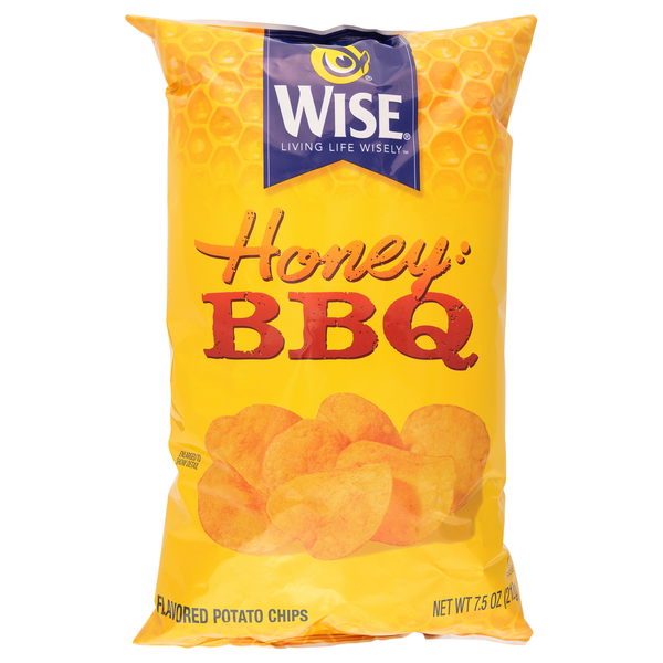 Save on Wise Honey BBQ Potato Chips Order Online Delivery | MARTIN'S