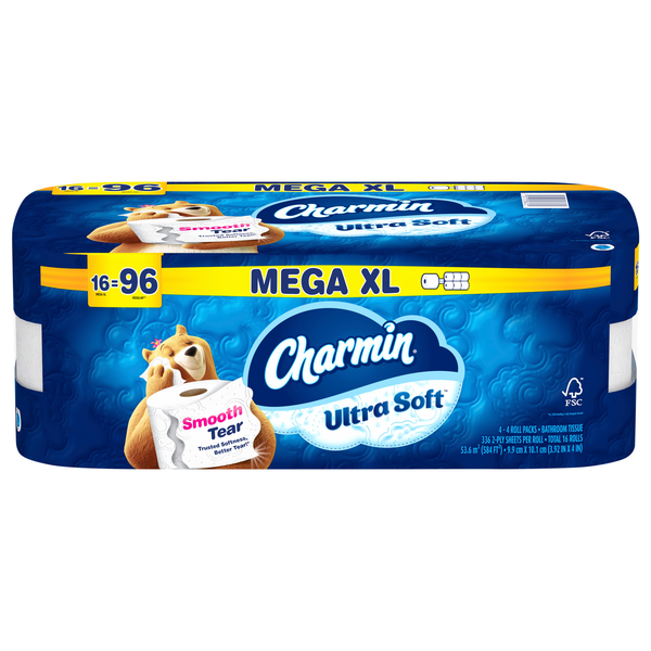 Save on Charmin Ultra Soft Super Mega Roll 2-Ply Toilet Paper Order ...