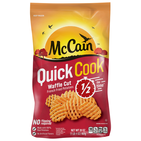Save on McCain Quick Cook Waffle Cut French Fried Potatoes Order Online ...