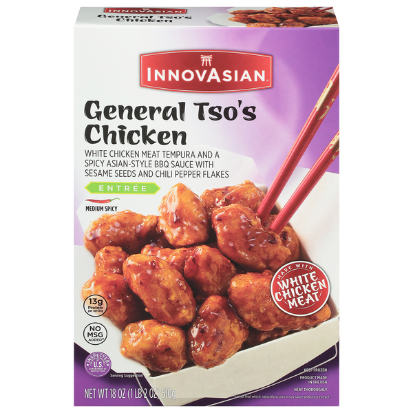 Save on InnovAsian Cuisine General Tso's Chicken Entree Order Online ...