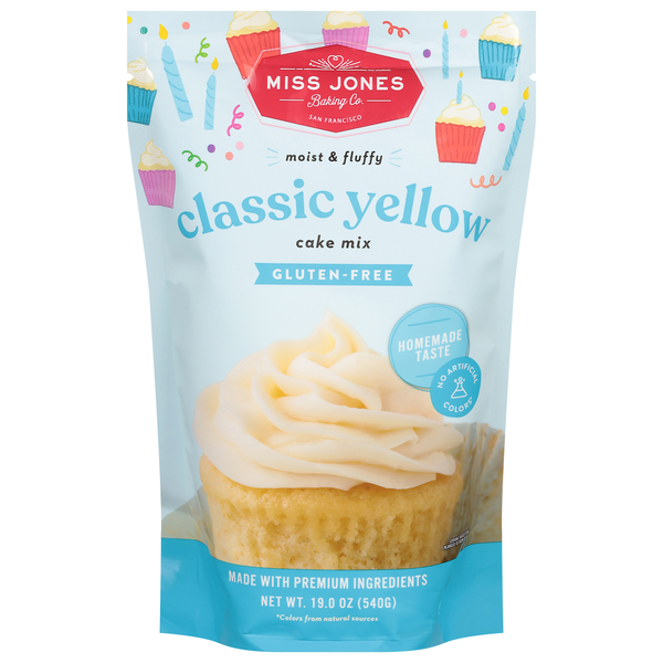 Save on Miss Jones Baking Co. Gluten Free Classic Yellow Cake Mix Order ...