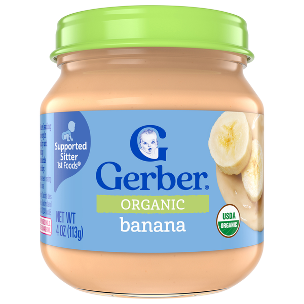 Save on Gerber Organic 1st Baby Food Banana Order Online Delivery | Giant