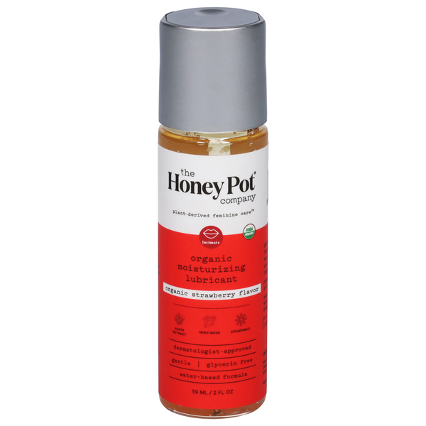 Save on The Honey Pot Company Organic Strawberry Flavored Moisturizing Lubricant Order Online Delivery Giant