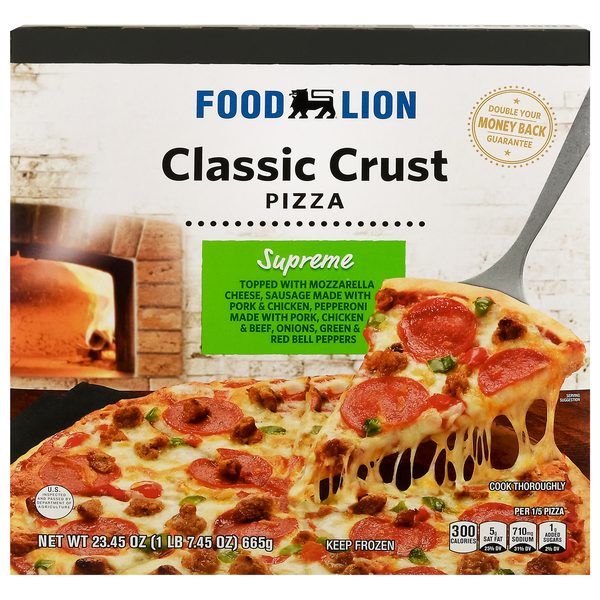 Save on Food Lion Classic Crust Supreme Pizza Frozen Order Online ...