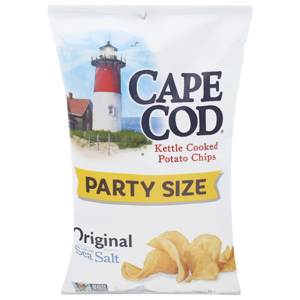 Save on Cape Cod Original Kettle Cooked Potato Chips Party Size Order ...