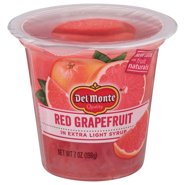 Save on Del Monte Red Grapefruit Red in Extra Light Syrup Fruit Cup ...
