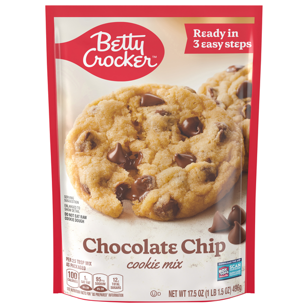 Save on Betty Crocker Chocolate Chip Cookie Mix Order Online Delivery ...