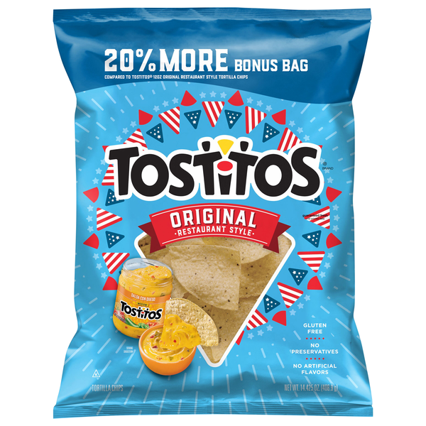 Save on Tostitos Original Restaurant Style Tortilla Chips Order Online ...