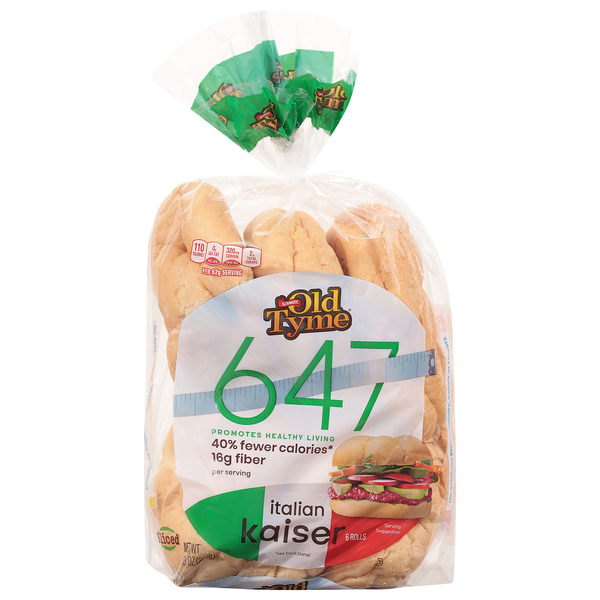 Save on Schmidt Old Tyme 647 Italian Kaiser Rolls - 6 ct Order Online ...