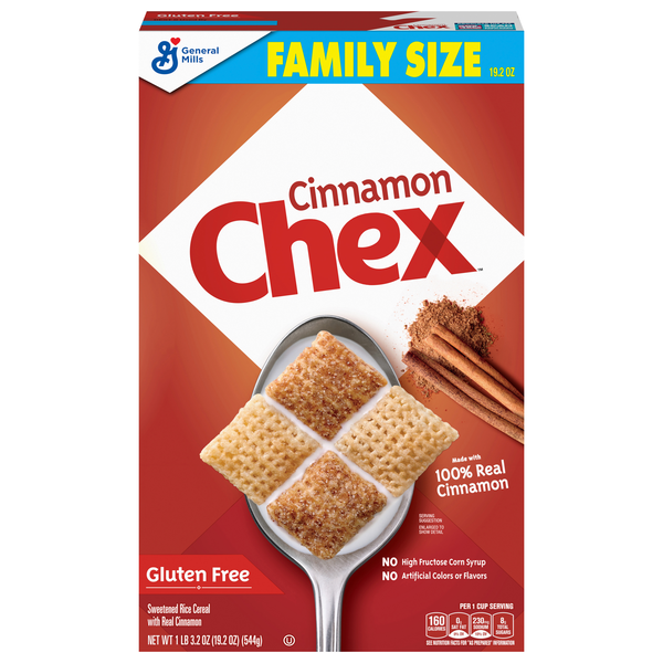Save on Chex Cereal Cinnamon Gluten Free Family Size Order Online ...
