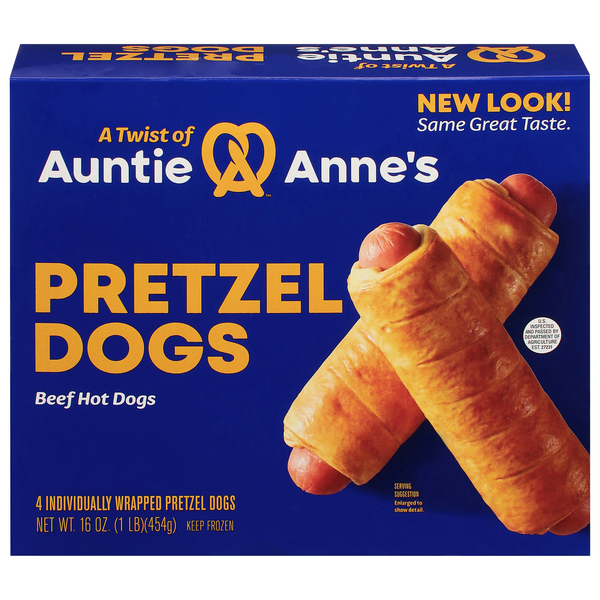Save on Auntie Anne's At Home Classic Pretzel Dogs - 4 ct Frozen Order ...