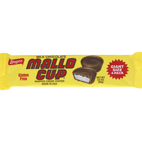 Save on Boyer Milk Chocolate Mallo Cup Candy Giant Size - 4 ct Order ...