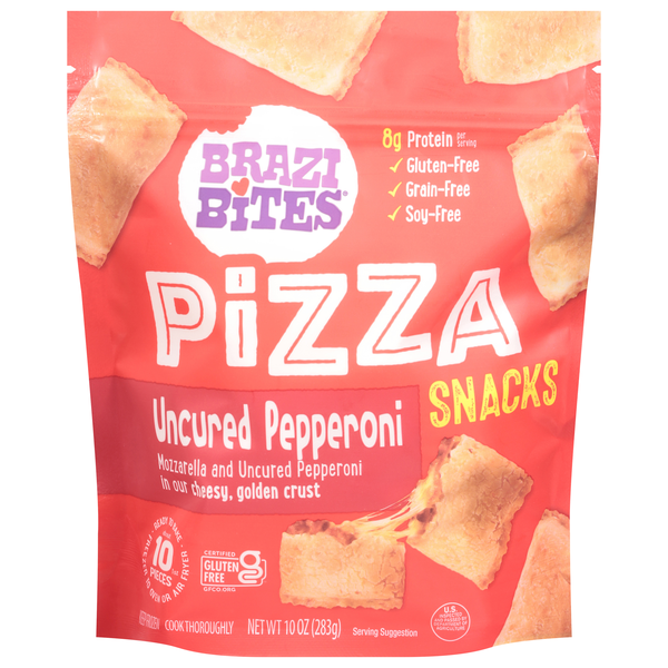 Save on Brazi Bites Gluten Free Uncured Pepperoni Pizza Snacks - aprx ...