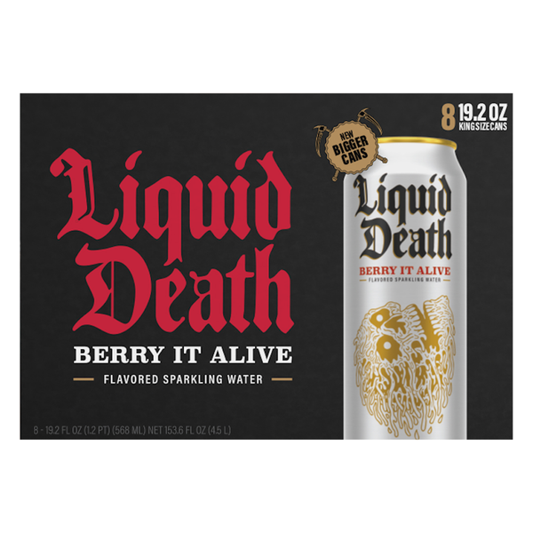 Save on Liquid Death Berry It Alive Sparkling Water - 8 pk Order Online ...