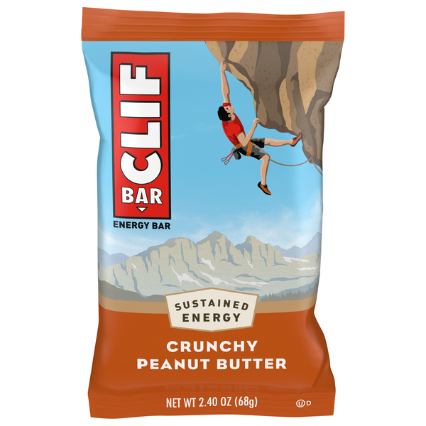 Save on CLIF Organic Crunchy Peanut Butter 11g Protein Energy Bar Order ...