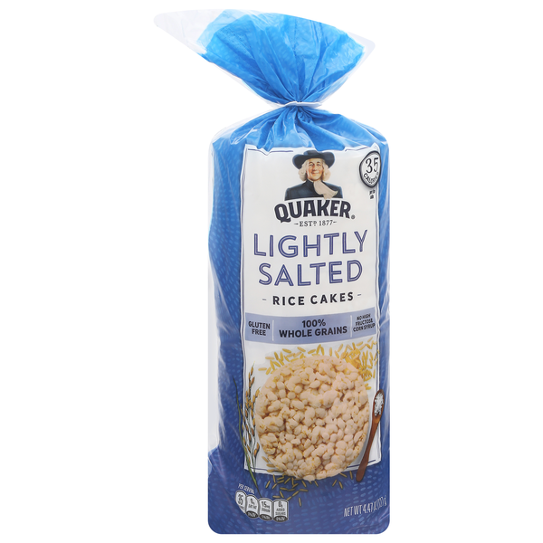 Save on Quaker Rice Cakes Lightly Salted Gluten Free Order Online ...