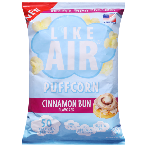 Save on Like Air Cinnamon Bun Flavored Puffcorn Order Online Delivery ...