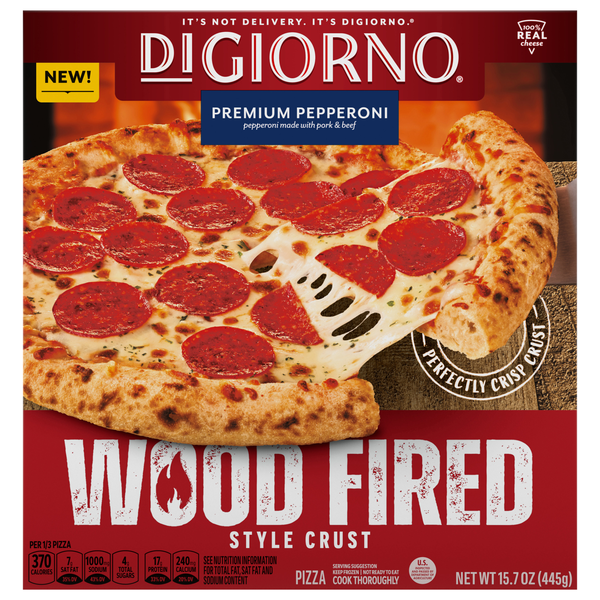Save on DiGiorno Wood Fired Crust Premium Pepperoni Pizza Frozen Order ...