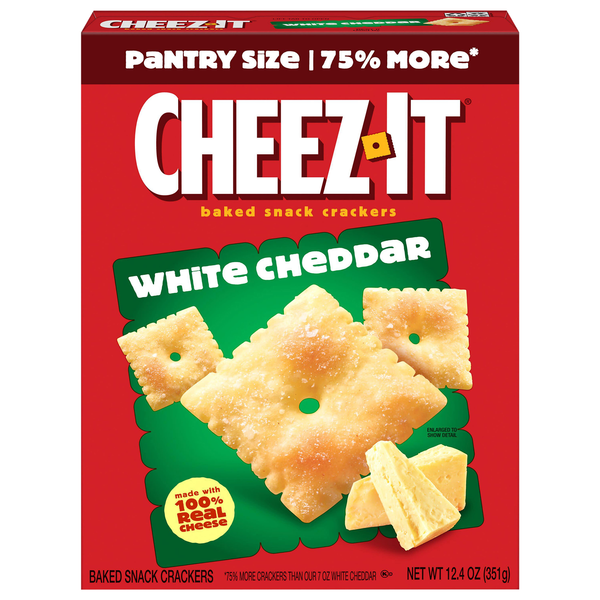 Save on Cheez-It White Cheddar Baked Cheese Crackers Order Online ...