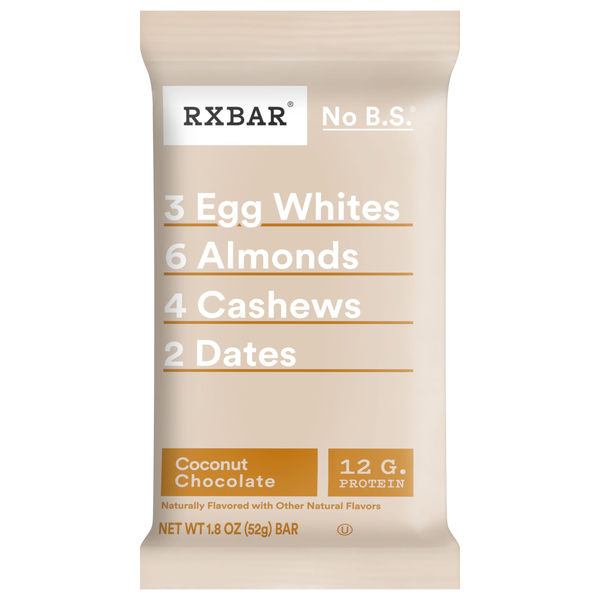 Save on RXBAR Coconut Chocolate 12g Protein Bar Order Online Delivery ...