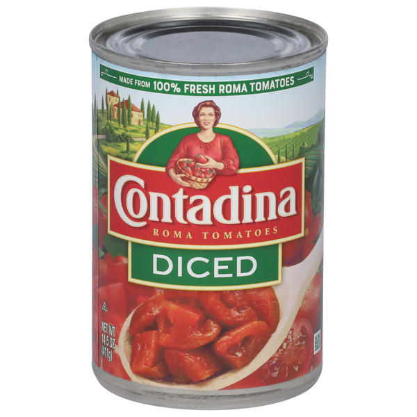 Save on Contadina Diced Roma Tomatoes Order Online Delivery | Stop & Shop
