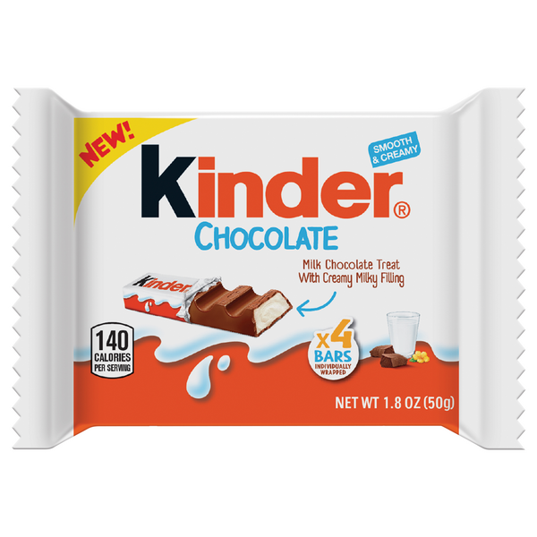 Save on Kinder Milk Chocolate Candy Bars - 4 ct Order Online Delivery ...