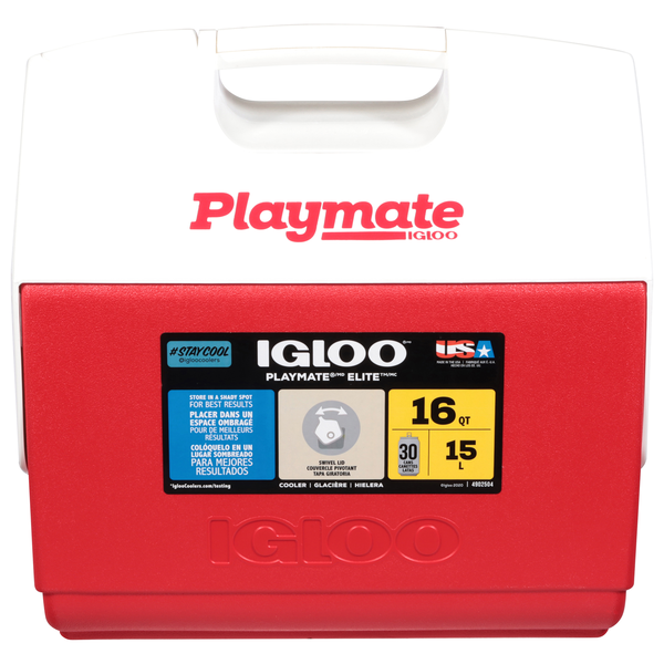 Save on Igloo Playmate Elite 16 Quart Cooler Red Order Online Delivery ...