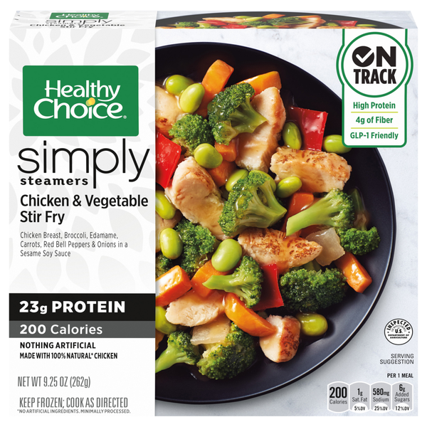 Save on Healthy Choice Simply Steamers Chicken & Vegetable Stir-Fry ...