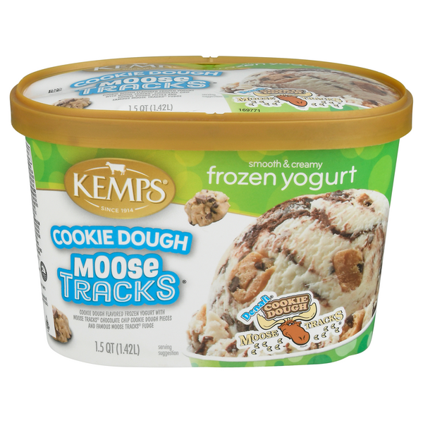 Save On Kemps Frozen Yogurt Cookie Dough Moose Tracks Order Online Delivery Giant
