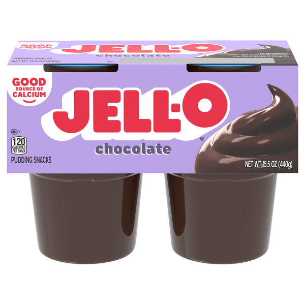 Jello Chocolate Pudding Nutrition Label
