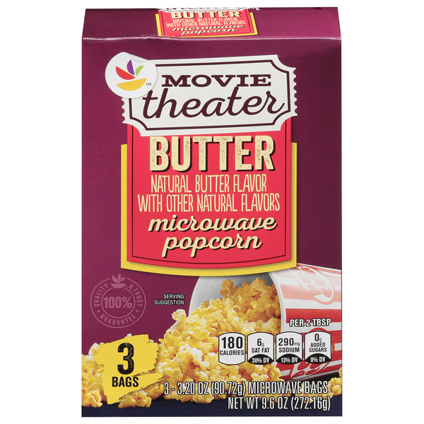 Save on Our Brand Movie Theater Butter Microwave Popcorn Order Online ...