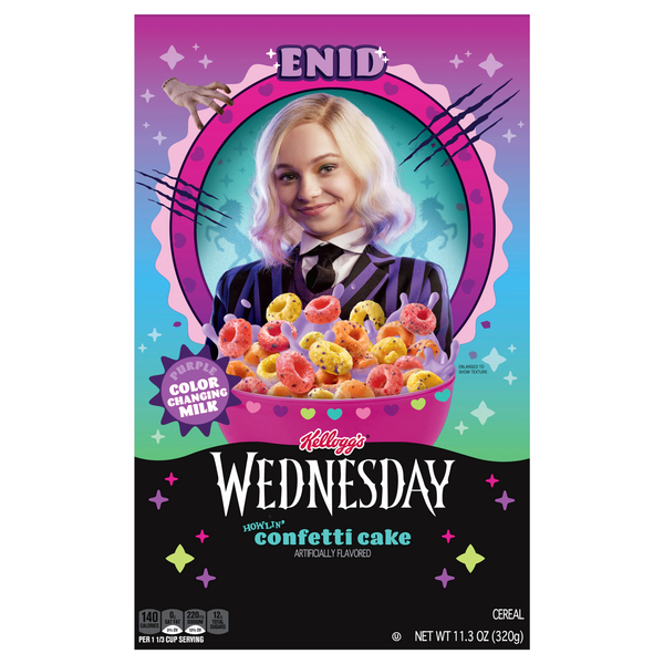 Save on Kellogg's Wednesday Howlin' Confetti Cake Cereal Order Online ...