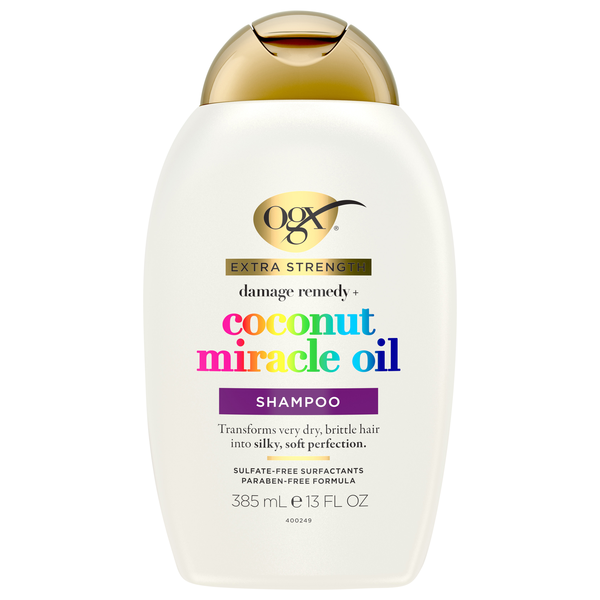 Save on Ogx Damage Remedy + Coconut Miracle Oil Extra Strength Shampoo ...